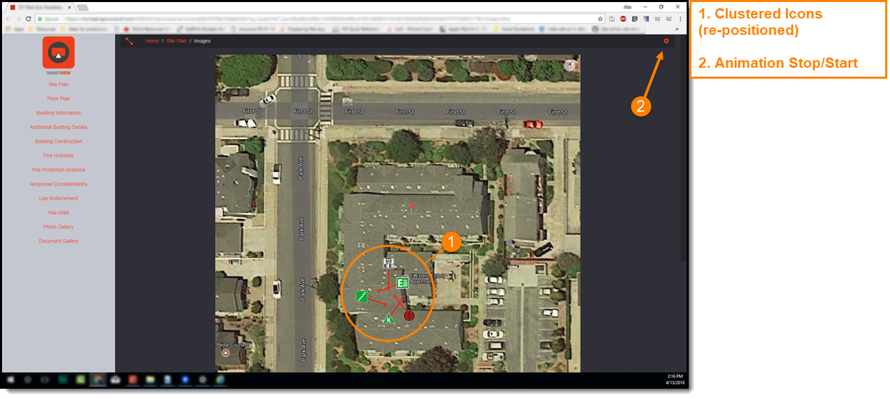 Navigating SmartView Building Plans